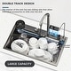 Smart Kitchen Sink Stainless Steel Waterfall Kitchen Sink with LED TEMP ...