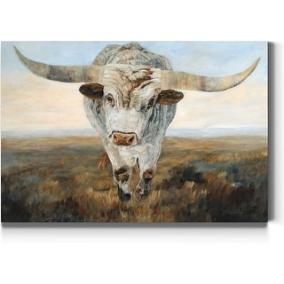 Wall Art Home Paintings & Prints Scary White Longhorn - Bed Bath ...