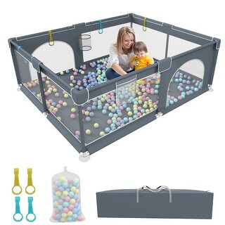 Extra Large Baby Playpen, Play Pens(71x59x26inch), Sturdy Baby Play ...
