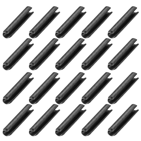 4.4x20mm Dowel Pin Carbon Steel Split Spring Roll Shelf Support Pin 20 ...