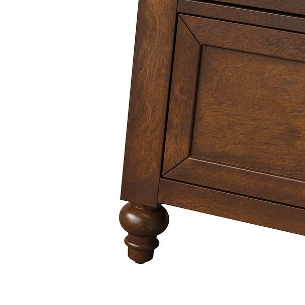 Gerald Traditional Wooden 6 Drawer Dresser With Storage By HULALAHOME ...