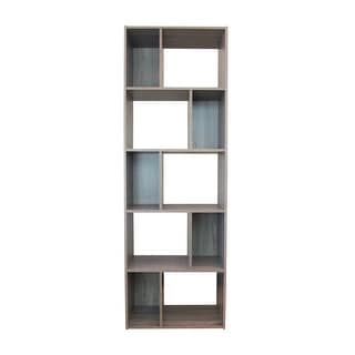 Slide Logic 6 Tier Asymmetrical Bookcase/TV Stand - Bed Bath & Beyond ...