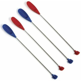 9" Silicone Mini Spatula & Jar Scraper Scoop - 4 Pack - Bed Bath ...