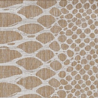 HomeRoots 5' x 8' Natural Animal Print Area Rug - 5' Octagon - Bed Bath ...