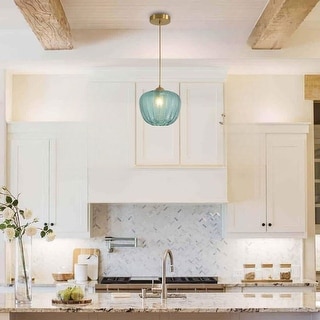 Contemporary light fixtures green kitchen island lights glass,metal ...