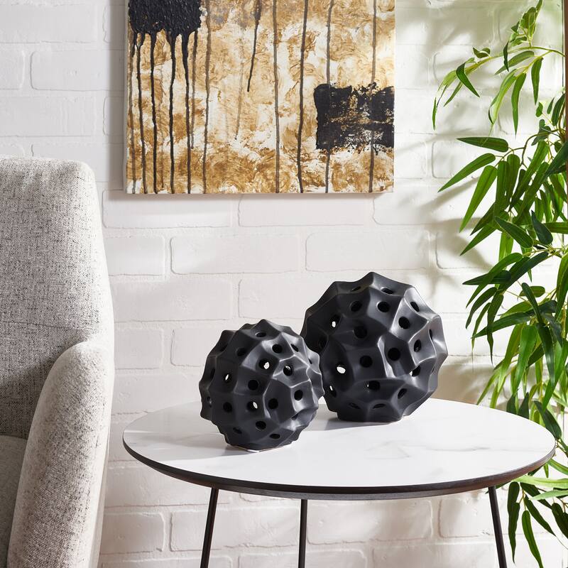 SAFAVIEH Fakira Ceramic Vase (Set of 2) - Overstock - 40933619