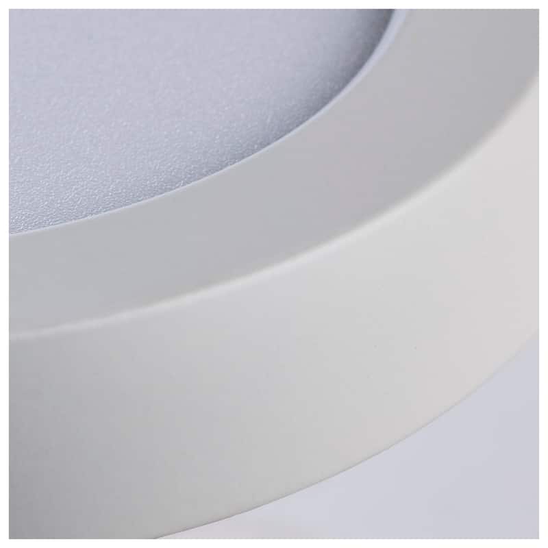 Blink Pro 9W 5in LED Fixture CCT Selectable Round Shape White Finish ...