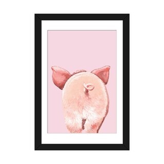 iCanvas "Pig Butt" by Big Nose Work - Bed Bath & Beyond - 37444293