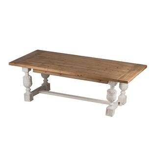A&B Home Natural Wood 30-inch Dining Table - Bed Bath & Beyond - 29676686