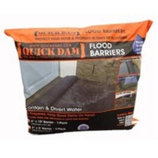 Quick Dam QD610-1 Flood Barrier Sock, 6" x 10' - Bed Bath & Beyond ...