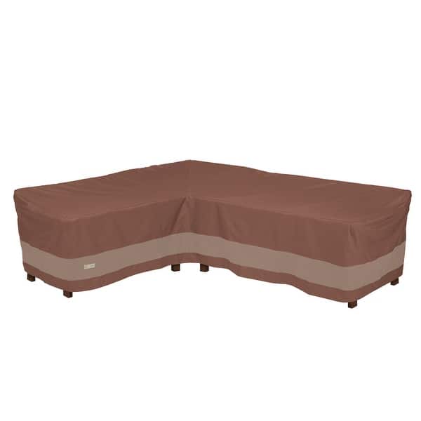 Duck Covers Ultimate Waterproof 104 Inch Patio Left-Facing Sectional ...