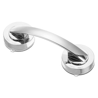 Suction Cup Door Handle, 1Pcs ABS Adhesive Shower Door Handle 194x65mm ...