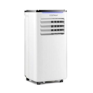 10000 BTU 3-in-1 Portable Air Conditioner with Fan and Dehumidifier Mode - 13.5" x 13.5" x 28.5 ...