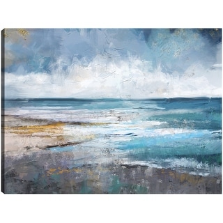 Shimmering Shoreline By Studio Arts Canvas Art Print - Bed Bath ...