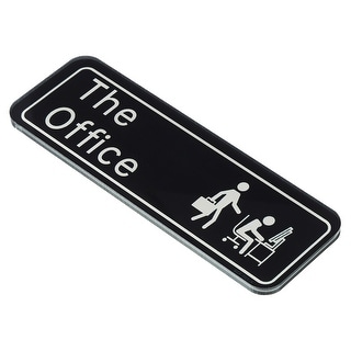 Office Sign, Acrylic Self Adhesive Door Signs Sticker Decor for Office ...
