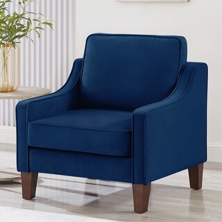 Living Room Single Seat Sofa Chair with Wooden Legs - Bed Bath & Beyond ...