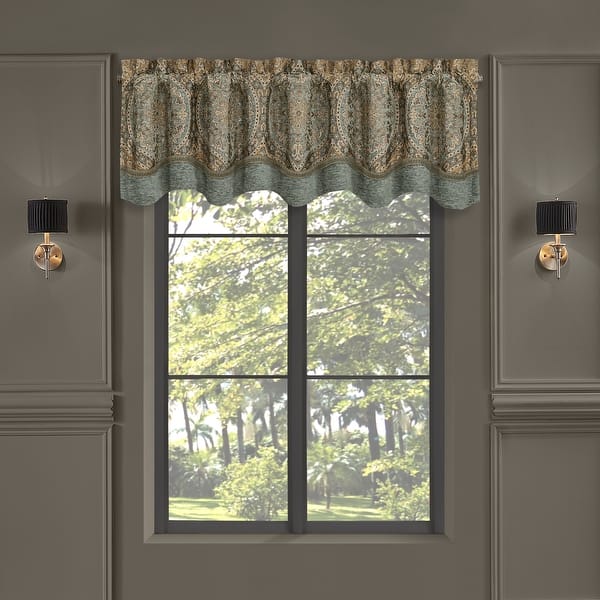 J. Queen New York Dorset Window Scallop Valance. - Bed Bath & Beyond ...