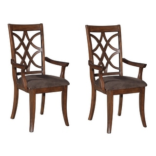 Cross Back Arm Chairs (Set of 2) - Bed Bath & Beyond - 42825391