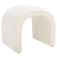 SAFAVIEH Kibo Curved Waterfall Velvet Ottoman. - Bed Bath & Beyond ...