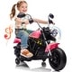 12V Electric Dirt Bike, Kids Motorcycle with Training Wheels, Reverse for 3-5 Years - Bed Bath ...