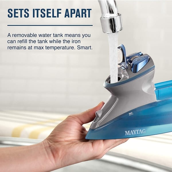 Maytag Smartfill Digital 1500W Iron with Vertical Steam Technology ...