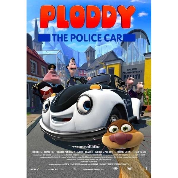 Ploddy The Police Car Makes A Splash Movie Poster (11 X 17) Item ...