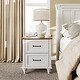 Mid Century End Table Nightstands with Charging Station & Drawer - Bed Bath & Beyond - 35448333