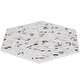 Industry Tile 8x10 Hexagon Spark Mix Porcelain Tile - Bed Bath & Beyond ...