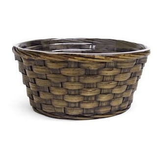 Round Bamboo Basket - Bed Bath & Beyond - 36879122