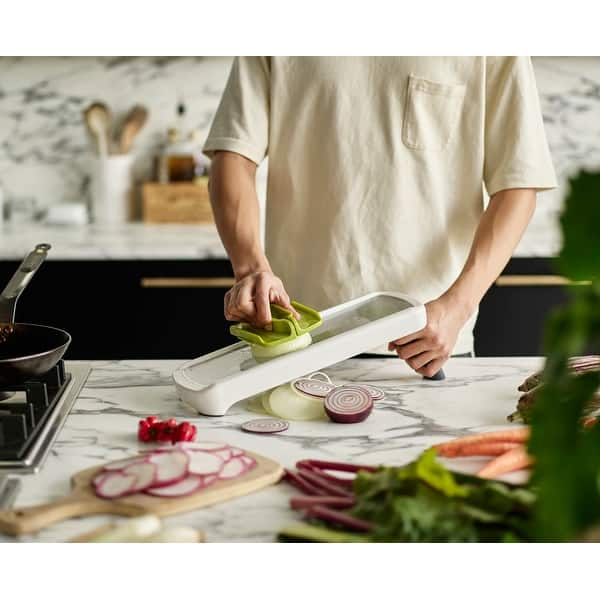 Joseph Joseph Multi-Grip Mandoline with Precision Food Grip - Bed Bath ...