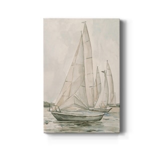 Sail Scribble II Premium Gallery Wrapped Canvas - Ready to Hang - Bed ...