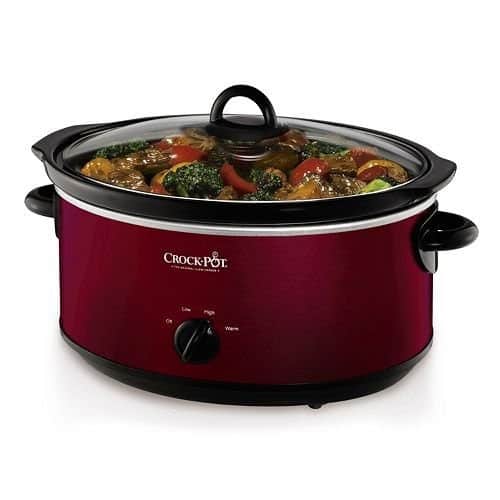 Crock-Pot SCV700-KR Design To Shine 7 Quart Slow Cooker Red - Bed Bath ...
