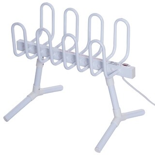 Costway Freestanding Electric Shoe Drying Rack Dries Dehumidifies - Bed ...