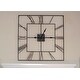 Oversized Mirage Square Metal Wall Clock 42" - N/A - Bed Bath & Beyond ...