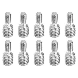 10pcs Double End Threaded Stud Screw Bolt Rod Adapter 12mm Long - Bed ...