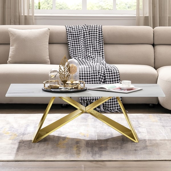 rectangle shaped coffee table