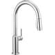 Delta 9185-DST Cordova 1.8 GPM Single Hole Pull Down Kitchen Faucet ...