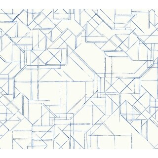 Barstow, Prism Schematics Peel and Stick Wallpaper - Bed Bath & Beyond ...
