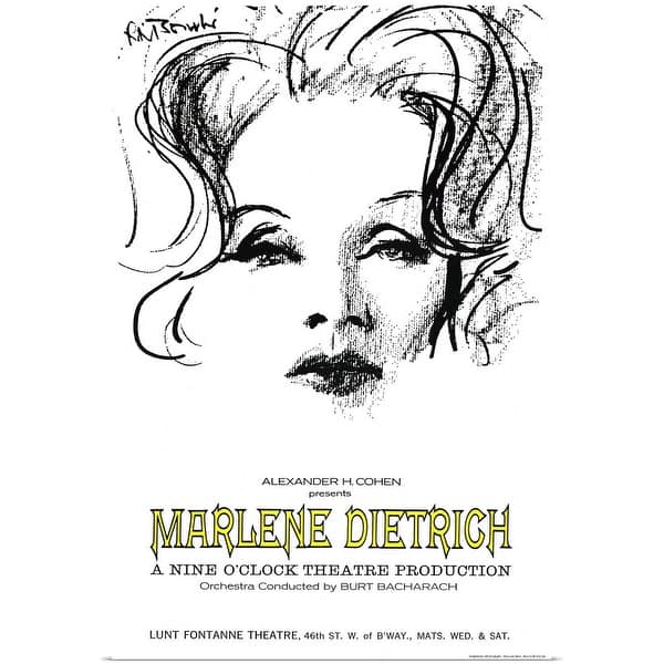 marlene dietrich posters prints