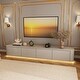 70.9" Chic Spectrum Entertainment Center TV Stand with Mood Lighting ...