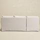 KINWELL Performance Fabric Down Fill Slipcover Dining Banquette - Bed ...