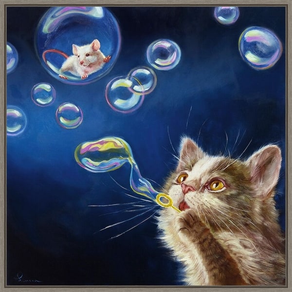 blowing bubbles art
