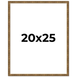 20x25 Frame Gold Solid Wood Picture Frame - Complete Modern Photo - Bed ...