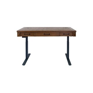 Avondale Wood Electronic Sit/Stand Desk, Standing Desk, Office ...