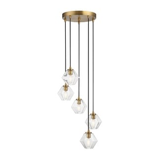 Meridian M10095 5 Light 16" Wide Multi Light Pendant - Bed Bath ...