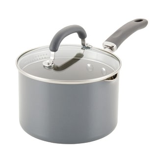 Rachael Ray Create Delicious Nonstick Straining Induction Sauce Pan ...
