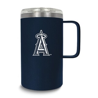 MLB Los Angeles Angels Stainless Steel 18 Oz. Hustle Mug with Lid - Bed ...