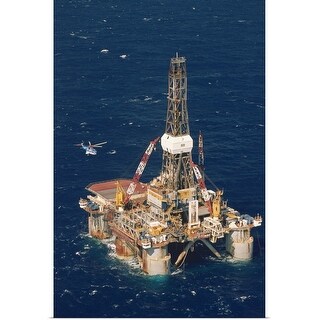 "Offshore Oil Rig" Poster Print - Multi - Bed Bath & Beyond - 16481856