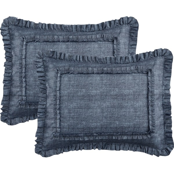 Nanshing Freida 10 Piece Denim Comforter Set - Bed Bath & Beyond - 33949030