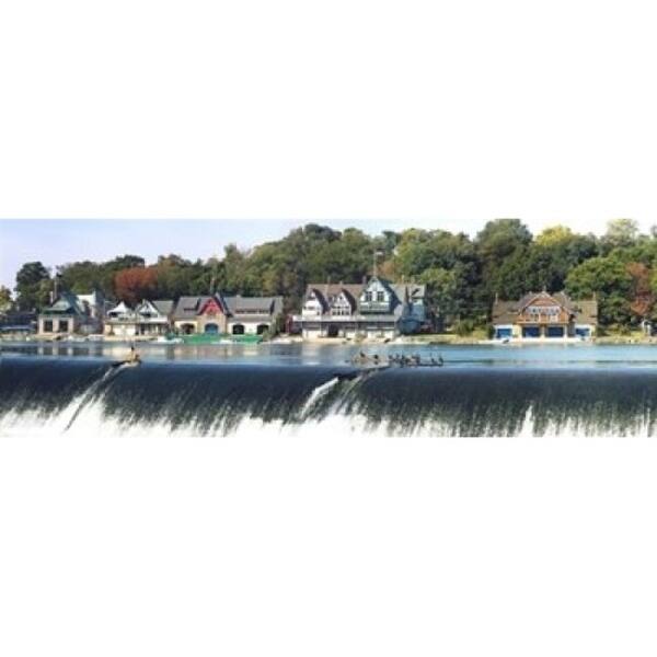 Boathouse Row At The Waterfront Schuylkill River Philadelphia ...